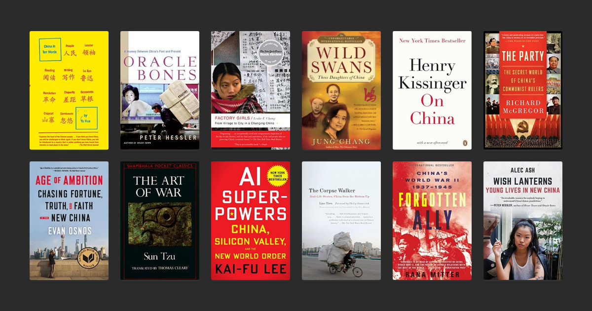100 Best Books About China