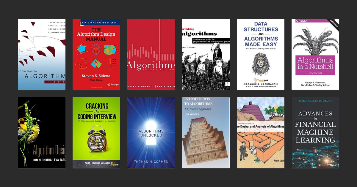Лучшие книги о алгоритмах
