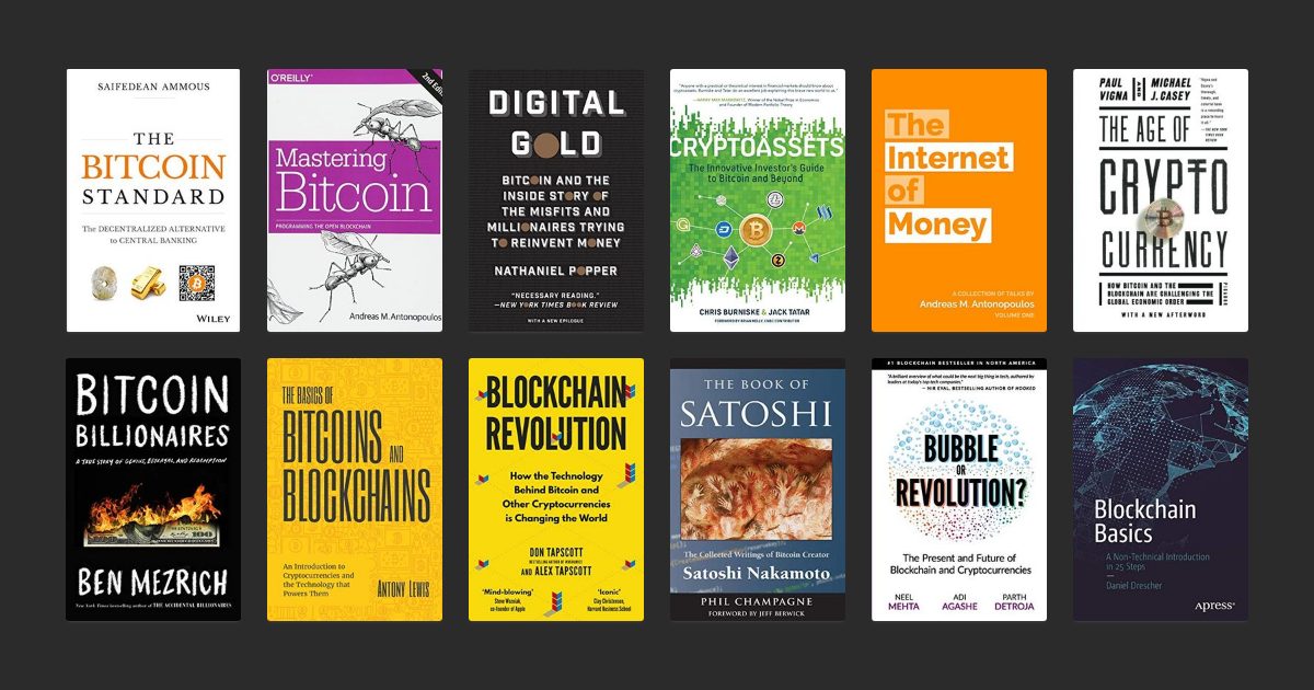 100 Best Cryptocurrency Books