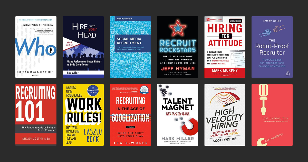90 Best Hiring / Recruiting Books