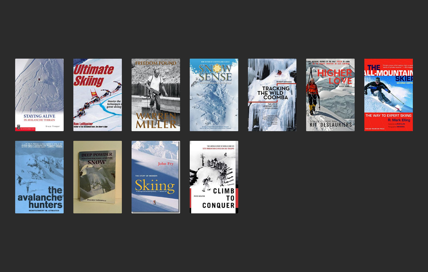 55 Best Skiing Books