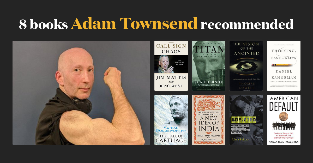 14 books Adam Townsend recommended