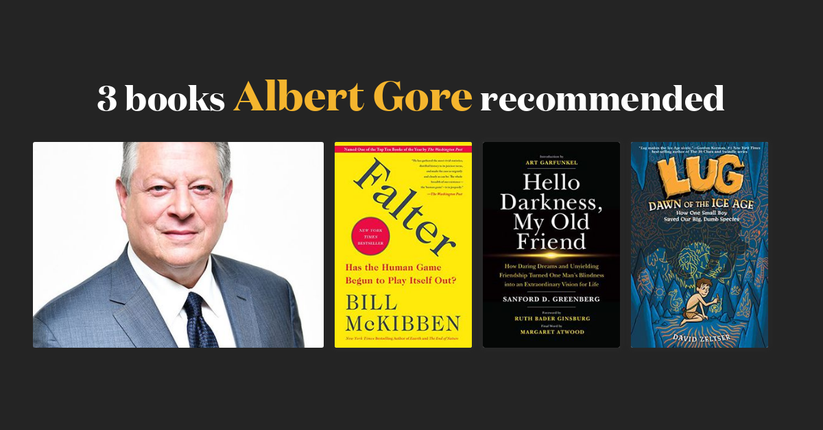 3 books Albert Gore recommended