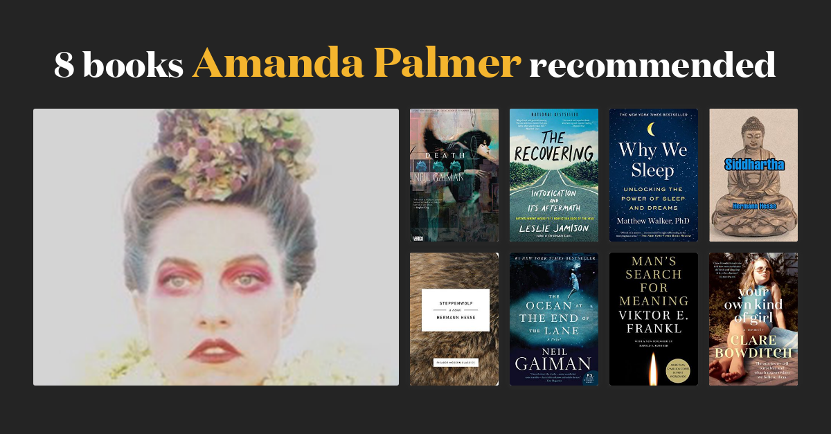 11 books Amanda Palmer recommended