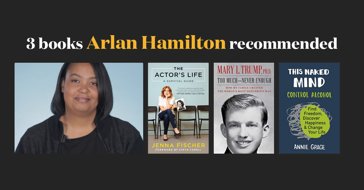 3 books Arlan Hamilton recommended