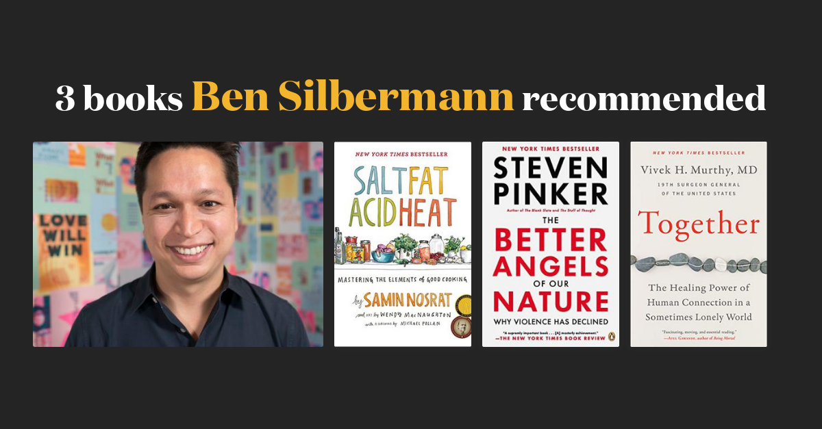 3 books Ben Silbermann recommended