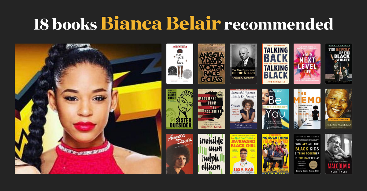20 books Bianca Belair recommended