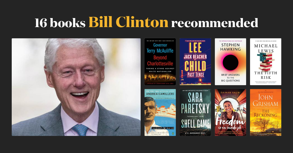 17 books Bill Clinton recommended