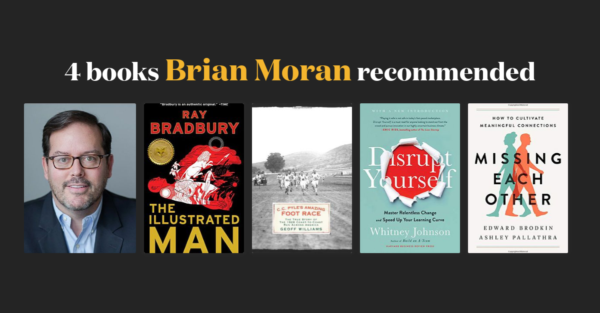 9 books Brian Moran recommended
