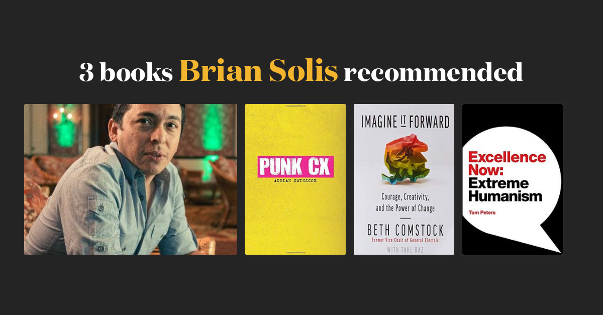 3 books Brian Solis recommended