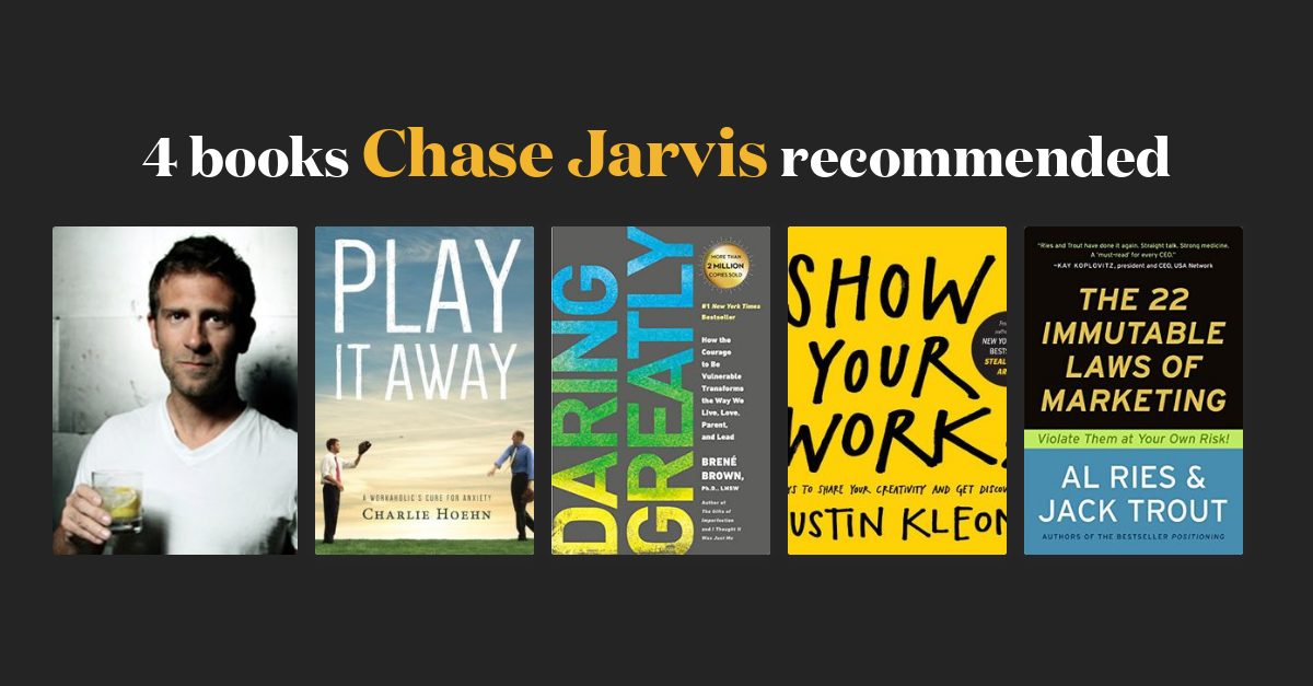 4 books Chase Jarvis recommended