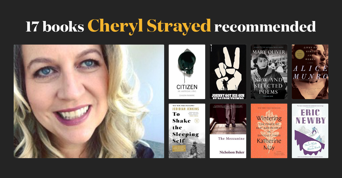 19 books Cheryl Strayed recommended
