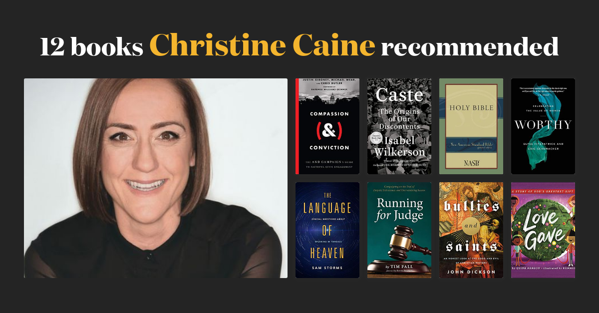 20 books Christine Caine recommended
