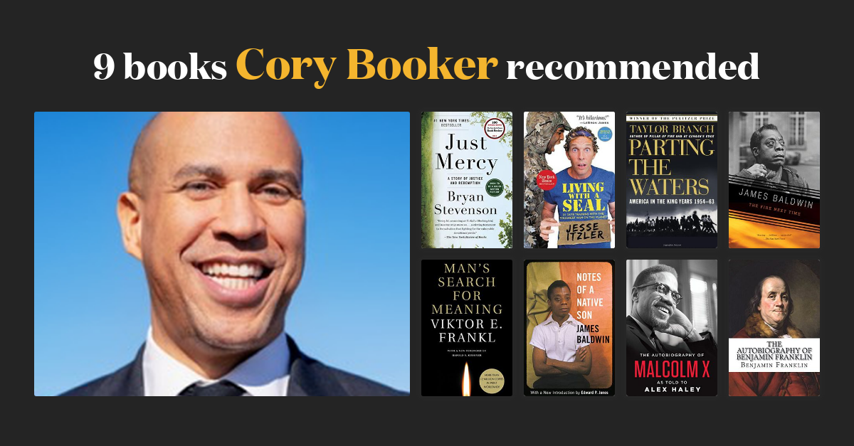 9 books Cory Booker recommended