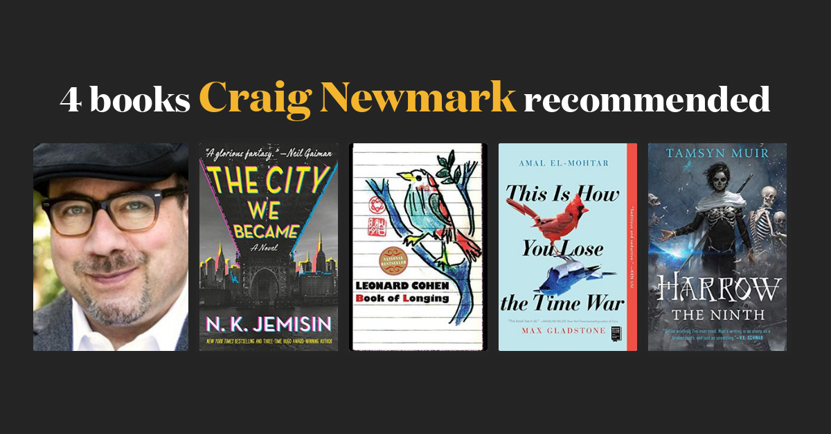 5 books Craig Newmark recommended