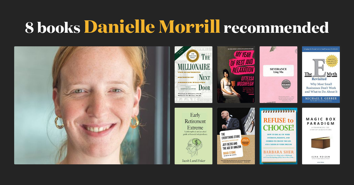 15 books Danielle Morrill recommended