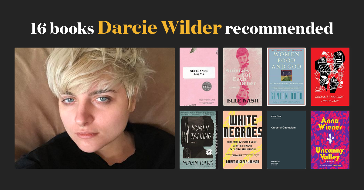20 books Darcie Wilder recommended