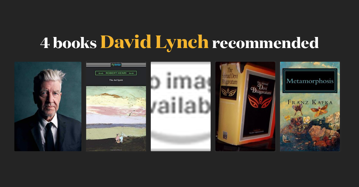4 books David Lynch recommended