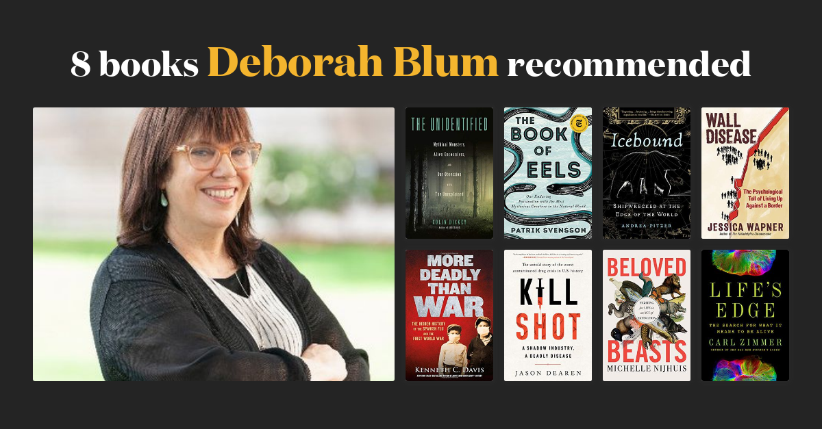 19 books Deborah Blum recommended