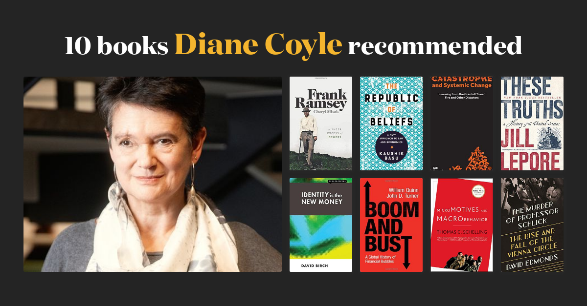 12 books Diane Coyle recommended