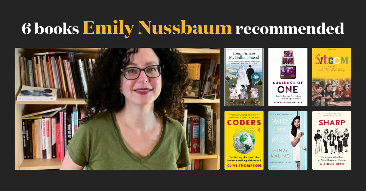 11 books Emily Nussbaum recommended
