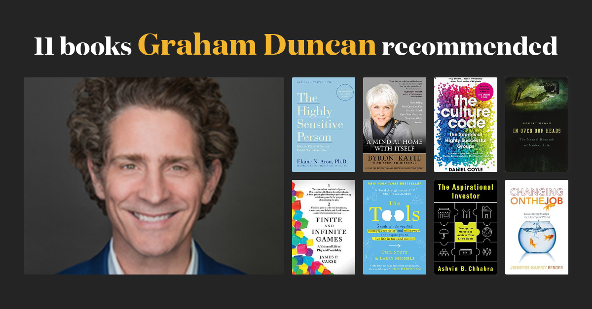 11 books Graham Duncan recommended
