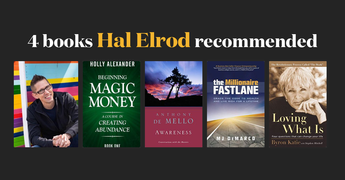 4 books Hal Elrod recommended