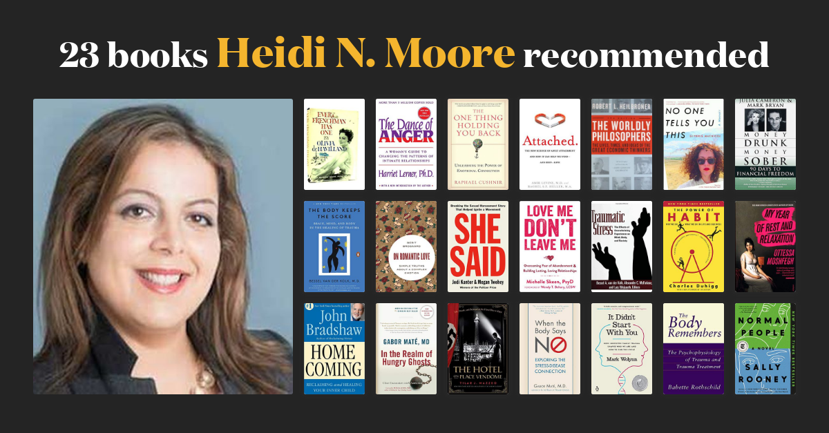 28 books Heidi N. Moore recommended