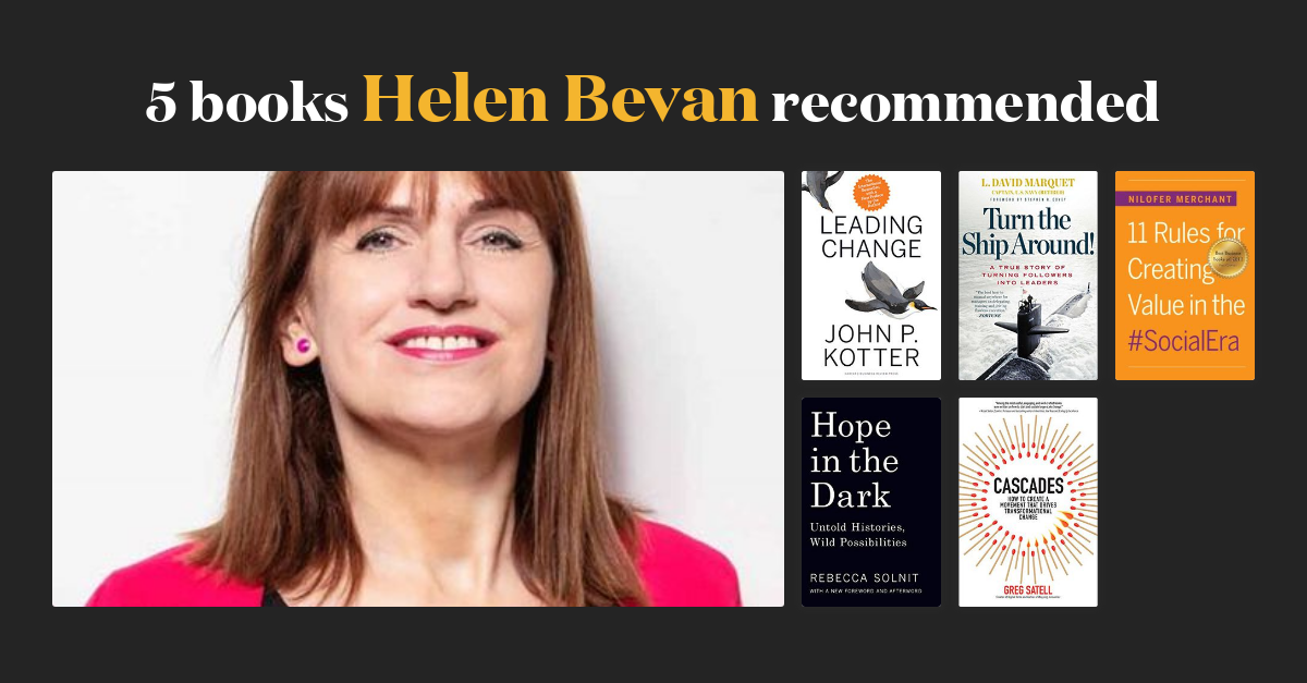 5 books Helen Bevan recommended