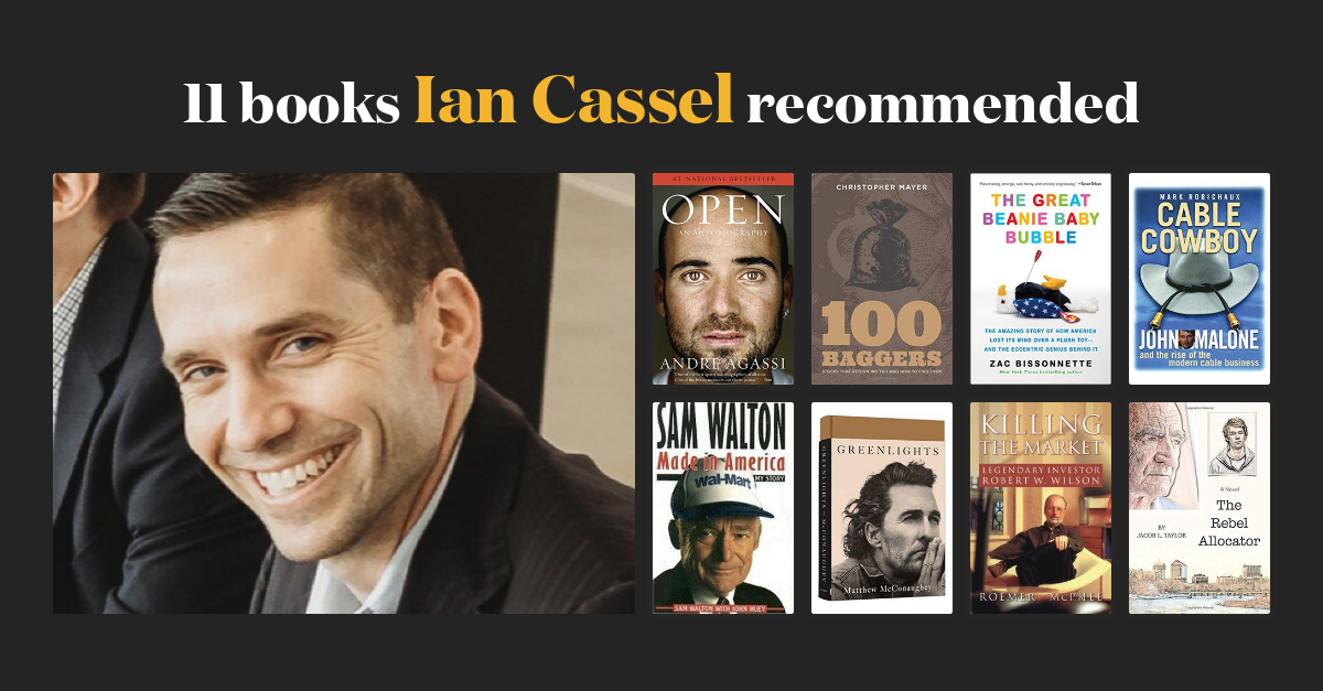 14 books Ian Cassel recommended