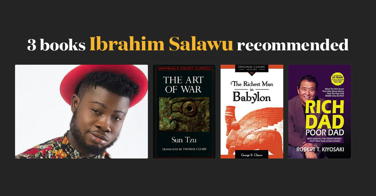 4 books Ibrahim Salawu recommended