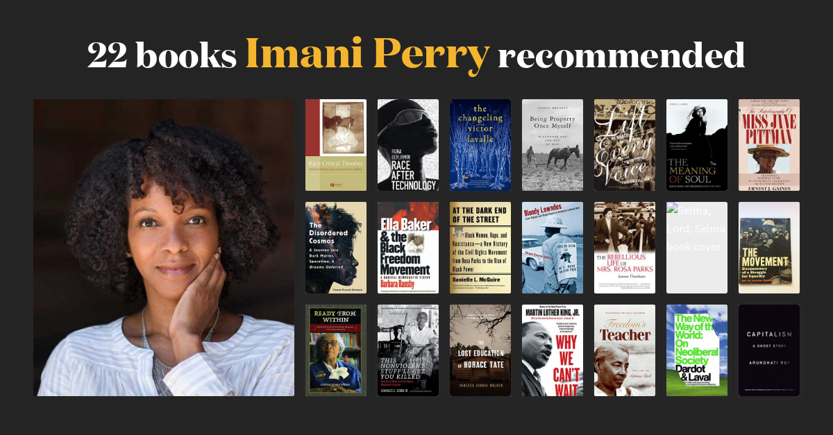 33 books Imani Perry recommended