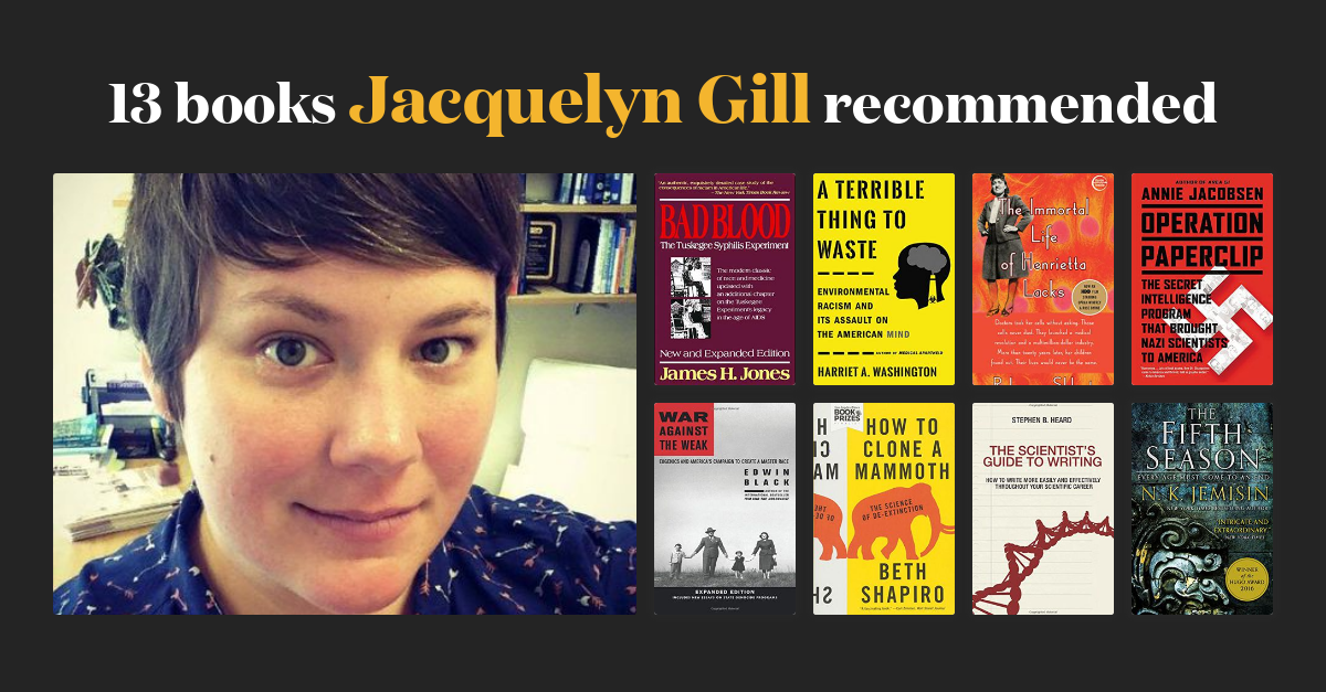 20 books Jacquelyn Gill recommended