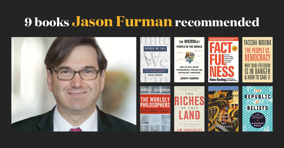 14 books Jason Furman recommended
