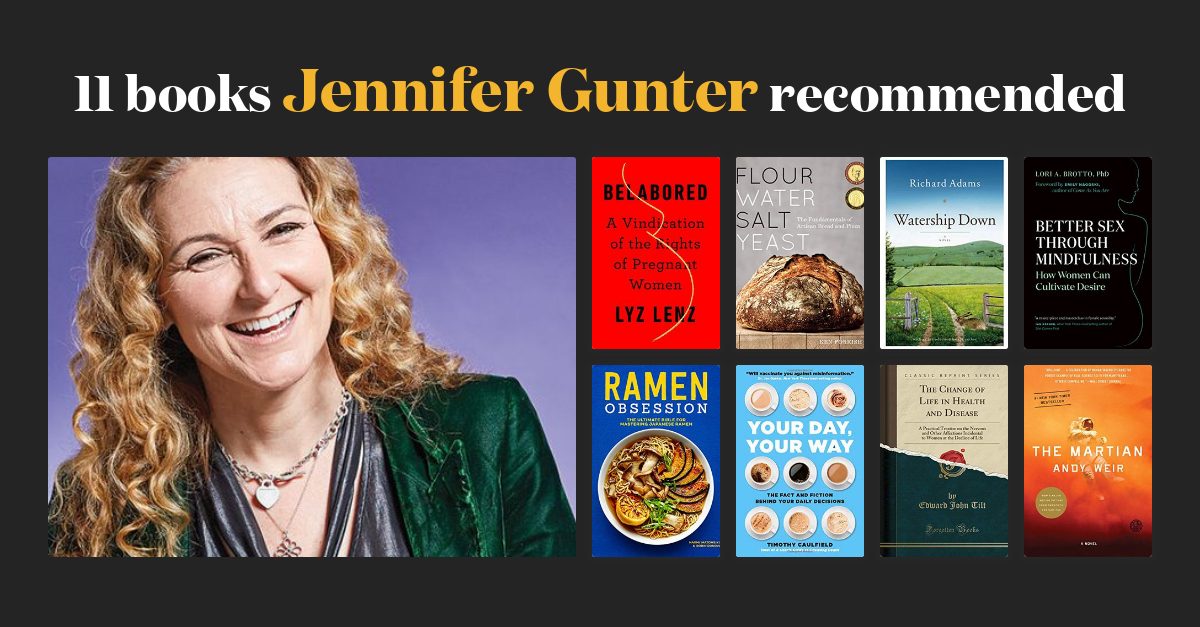 12 books Jennifer Gunter recommended