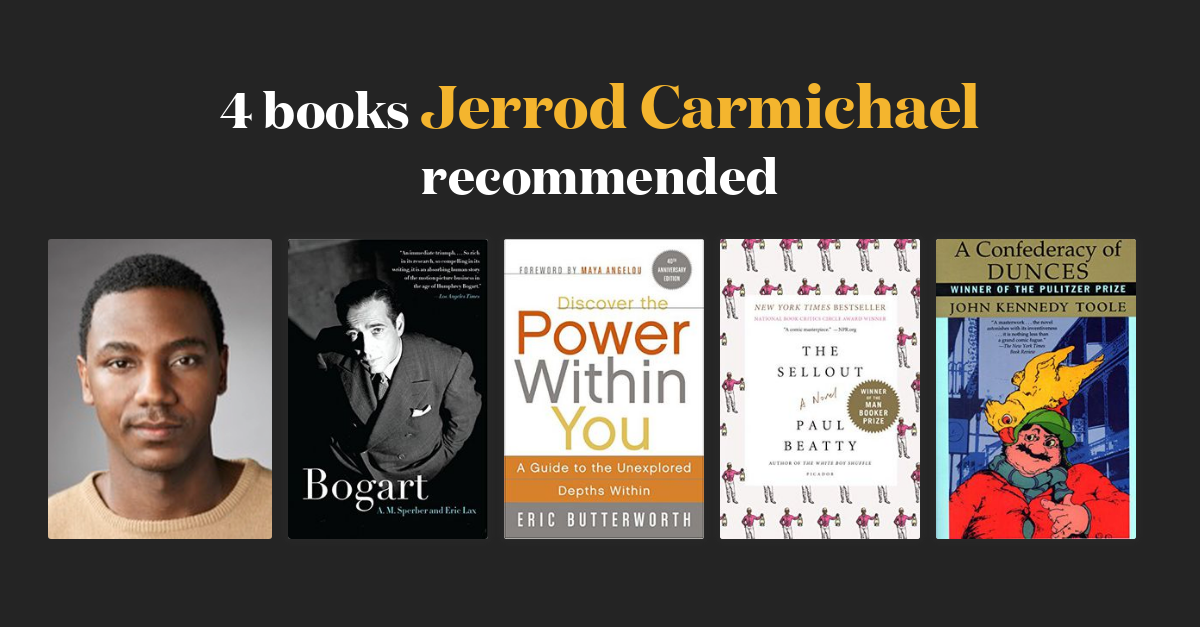 4 books Jerrod Carmichael recommended