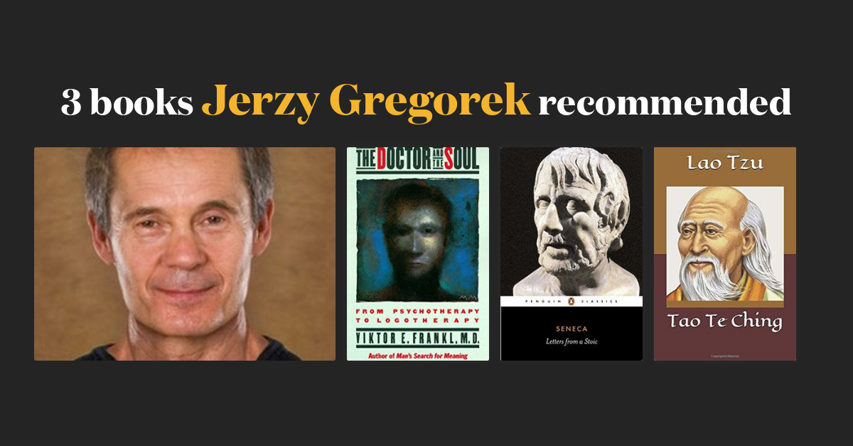 3 books Jerzy Gregorek recommended