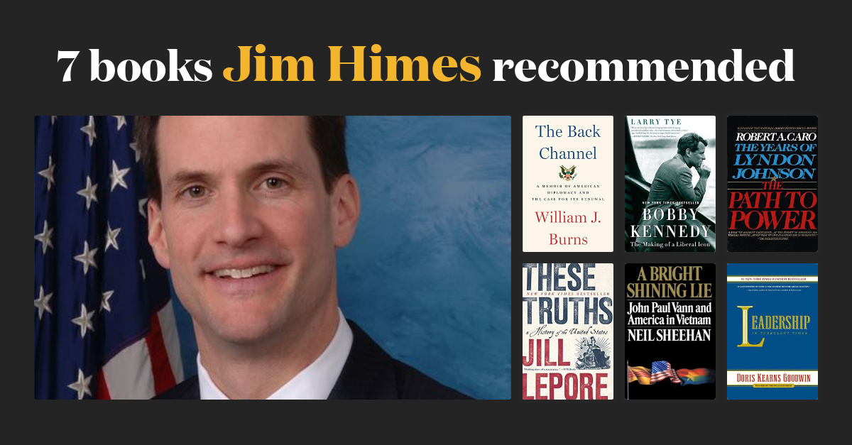 7 books Jim Himes recommended