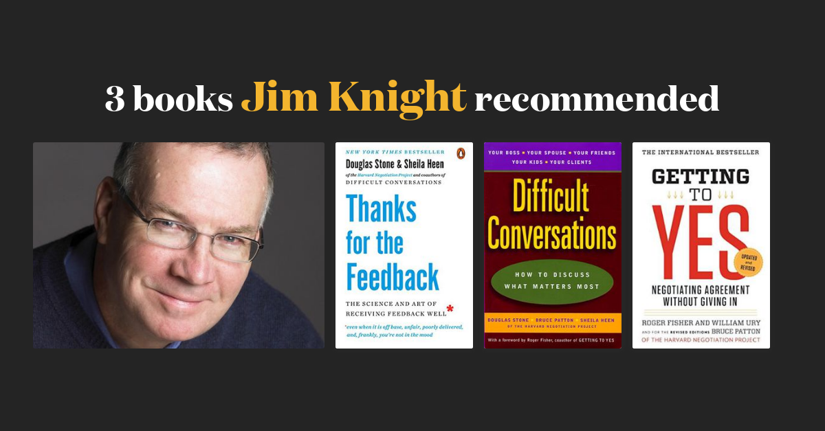8 books Jim Knight recommended