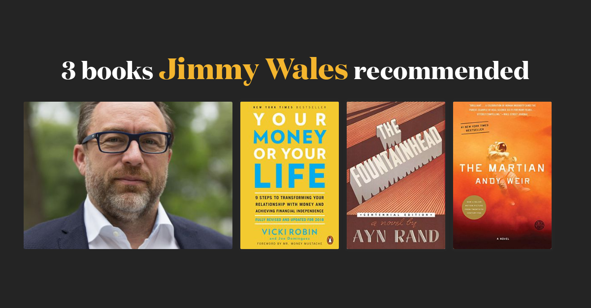 4 books Jimmy Wales recommended