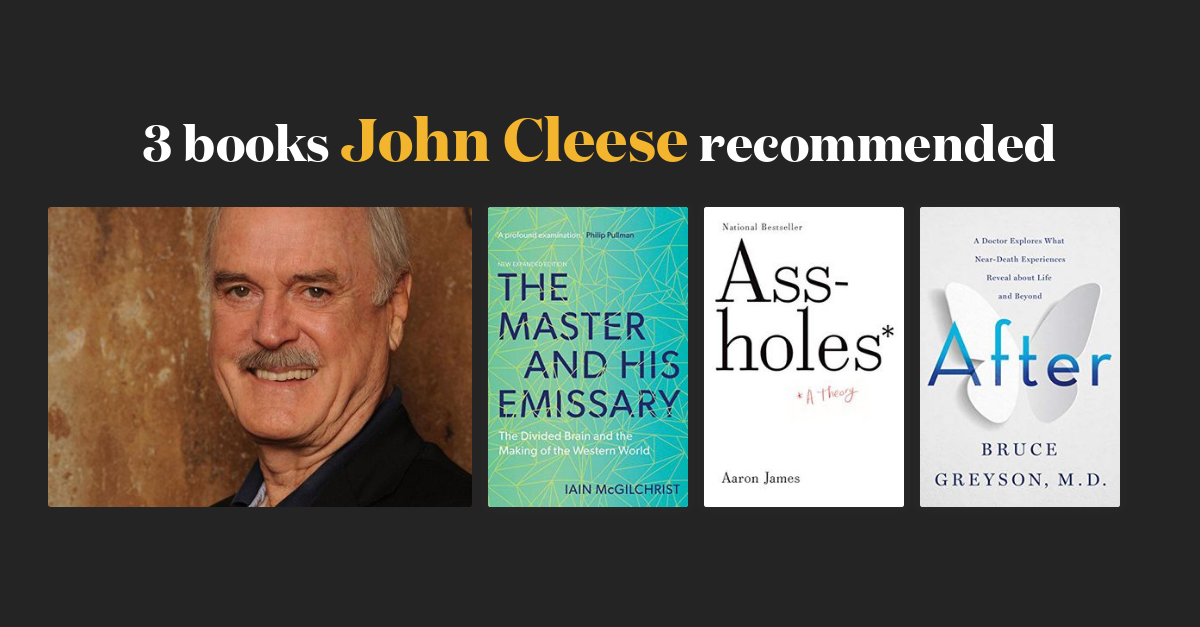 3 books John Cleese recommended