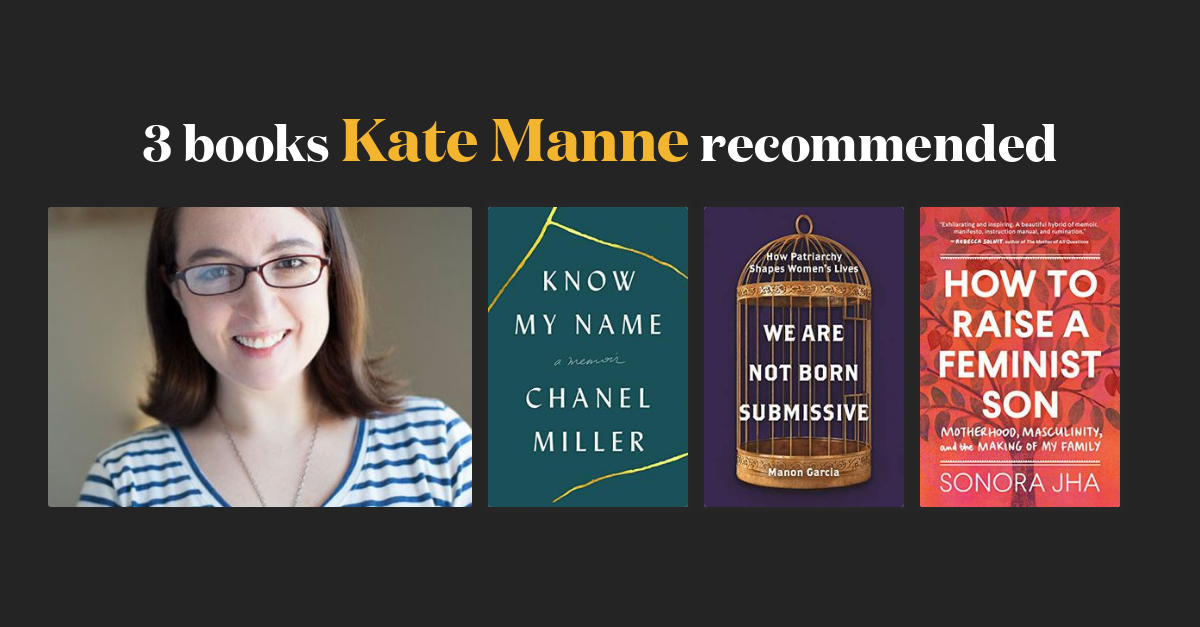 9 books Kate Manne recommended