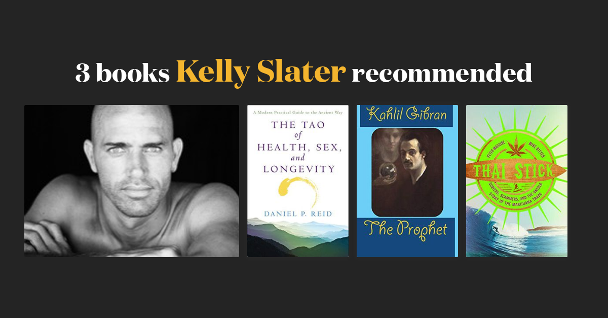3 books Kelly Slater recommended