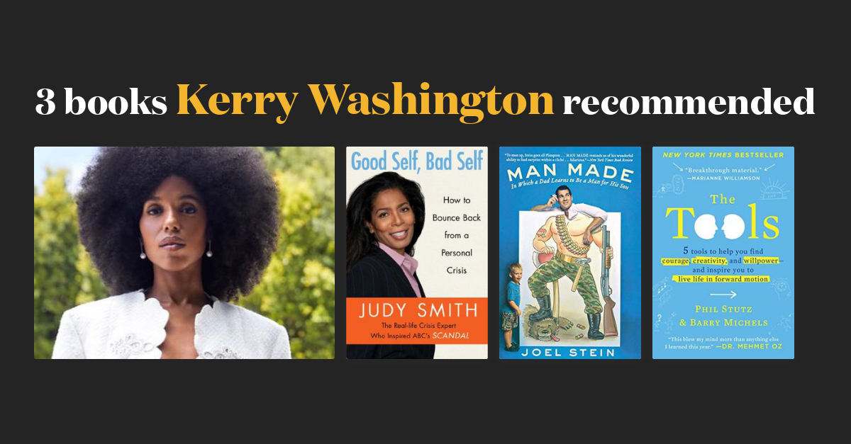 3 books Kerry Washington recommended
