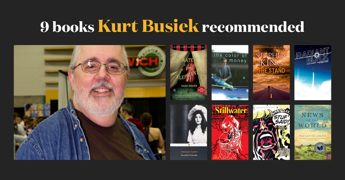 33 books Kurt Busiek recommended