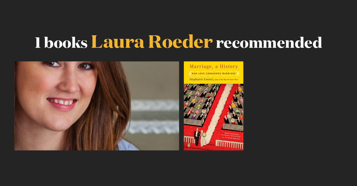 3 books Laura Roeder recommended