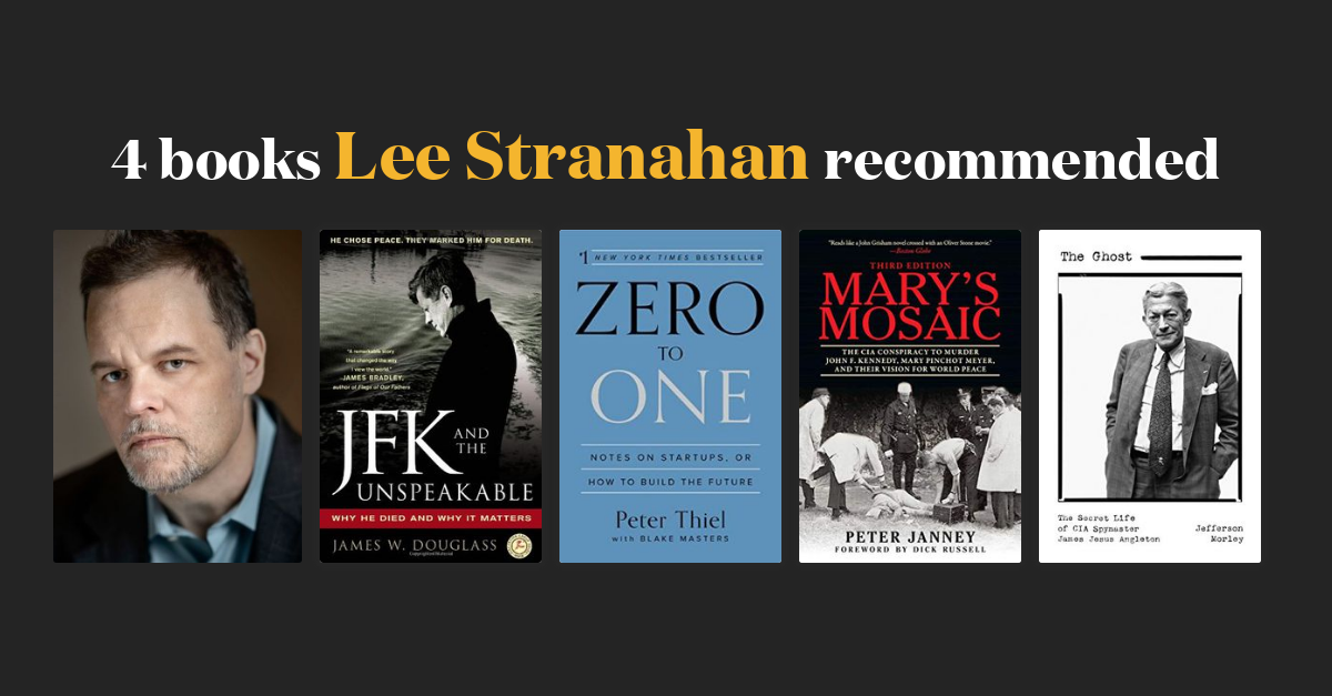4 books Lee Stranahan recommended