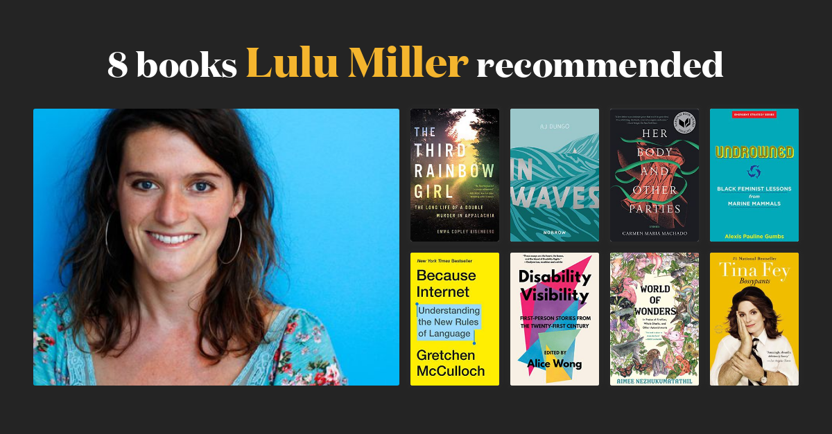 14 books Lulu Miller recommended