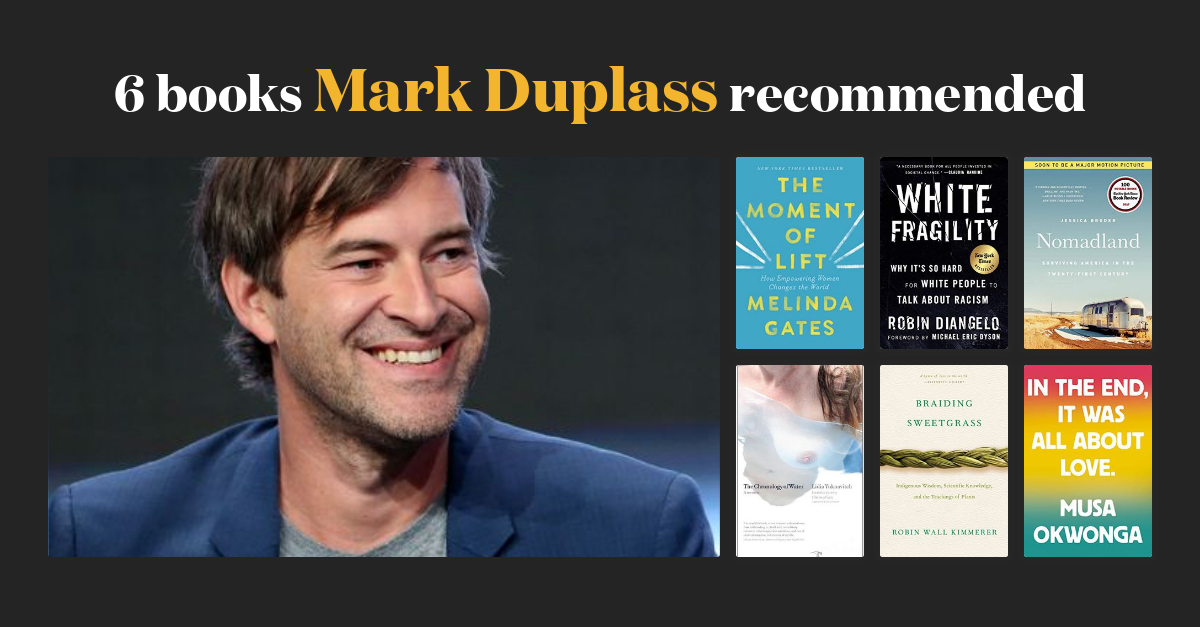 18 books Mark Duplass recommended