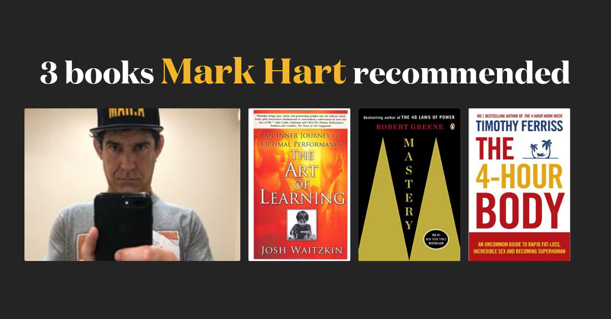 3 books Mark Hart recommended